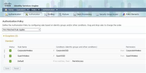 Review ISE Policies Based On SSID Configuration Examples Cisco