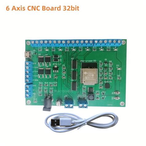 GRBL การดเคลอนไหว USB 6แกนเบรคเอาทบอรดแผงควบคม ESP32ไวไฟ32Bit CPU Cnc แบบเดยวกน Mach3เรา