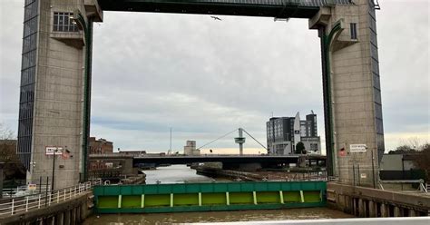 Hull Tidal Barrier Used Times So Far In But Mostly Not To Stop Tidal Flooding Hull Live