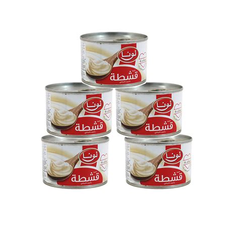 لونا قشطة سادة شبية بالزيت نباتي 5 حبات 155ج موديل 6281020172906