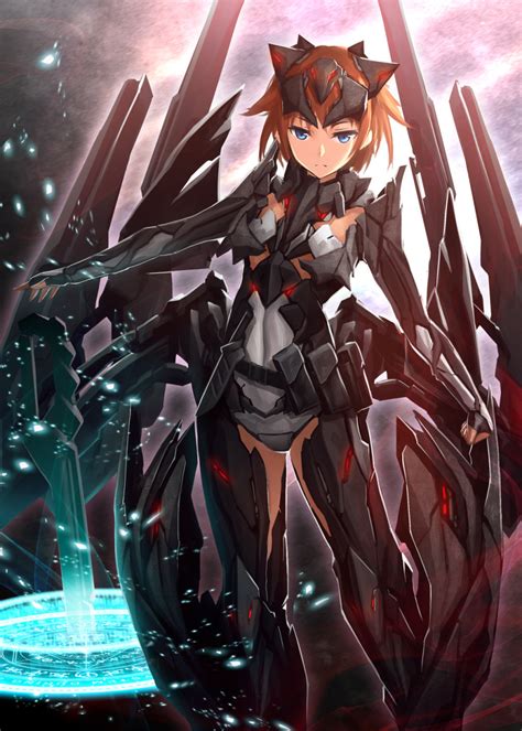 Safebooru 1girl Blue Eyes Bodysuit Brown Hair Frown Glowing Highres