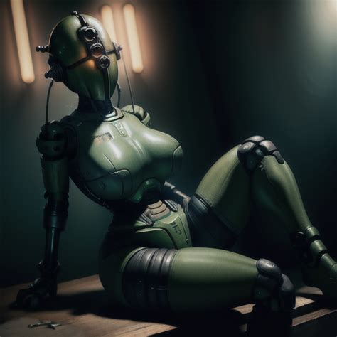 Штурмотрон Нейросетевые Барышни Fallout Fallout Ero Робосиськи Fallout роботы