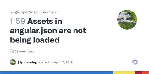Assets In Angularjson Are Not Being Loaded · Issue 59 · Single Spa