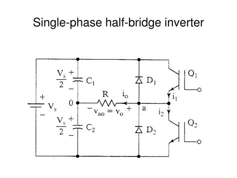 Ppt Single Phase Half Bridge Inverter Powerpoint Presentation Free
