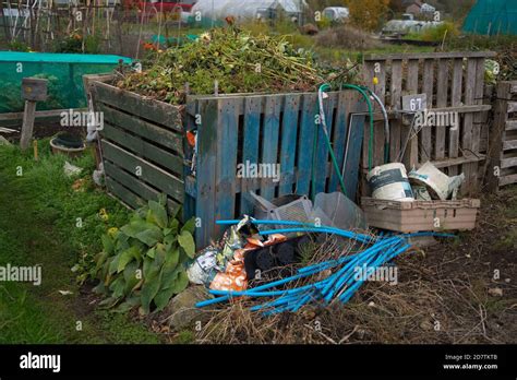Allotment Vegetable Patch Compost Heap Cabbage Patch Planning