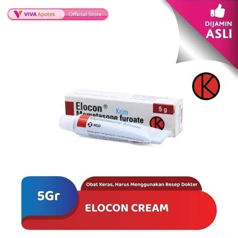 Jual Elocon Cream Eksim Psoriasis 5 Gram Shopee Indonesia