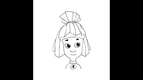 Fix Man Fixiki Simka How To Draw A Easy Фиксики Симка Как нарисовать просто Youtube