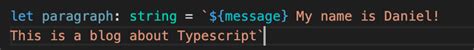 Typescript — Variable Types Part 1 By Daniel I Medium