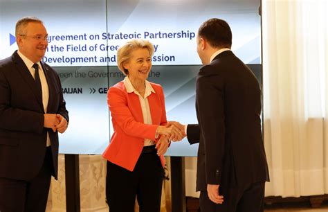 ურსულა ფონ დერ ლაიენი შავი ზღვის გავლით ელექტროენერგიის გადამცემი წყალქვეშა კაბელი იქნება