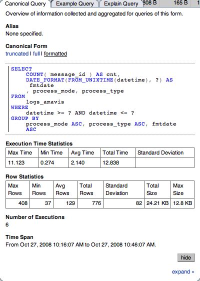 chapter 8 the query analyzer page
