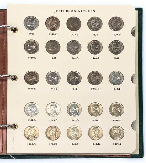 Lot 1938 1975 Jefferson Nickel Coin Collection