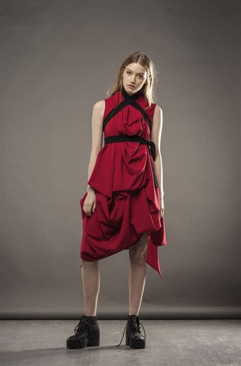 Red Cocktail Dress Red Evening Dress Red Party Dress Red Etsy