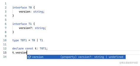 详解 TS 中的联合类型联合类型由一组有序的成员类型构成联合类型表示类型可以为若干类型之一等同于运算符 类 掘金