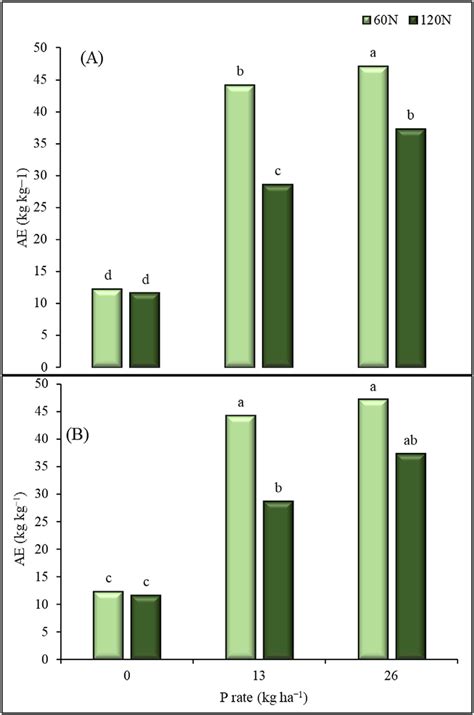 Maize Agronomic Efficiency Ae For Applied N Fertilizer Under Download Scientific Diagram