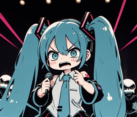 Hatsune Miku Angry