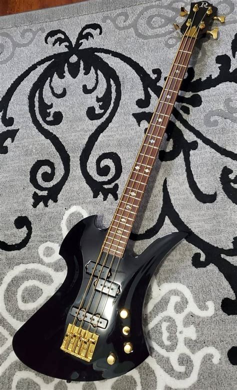 1997 Bc Rich Usa Custom Shop Archtop Mockingbird Scrolller