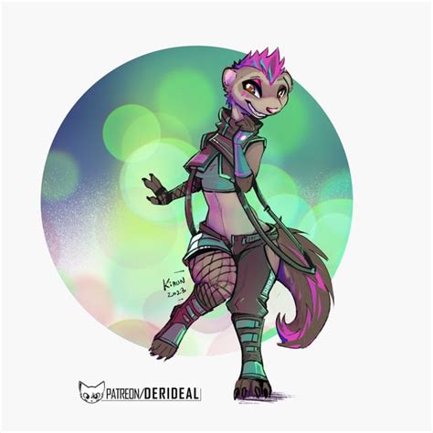 Anthro Ferret