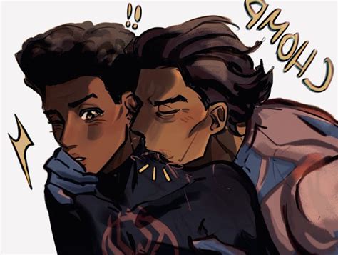 Miguel Ohara And Miles Morales Miguel Ohara X Miles Morales Miles