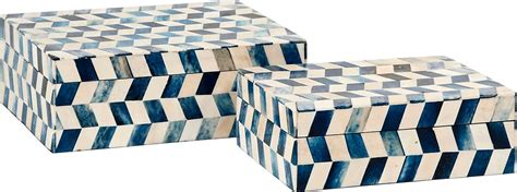 Orvietto Blue Box Set Of 2 Rooms To Go