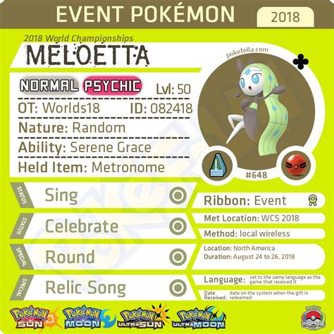 Meloetta Nature