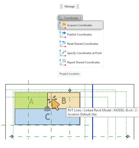 how to setup shared coordinates in revit mashyo
