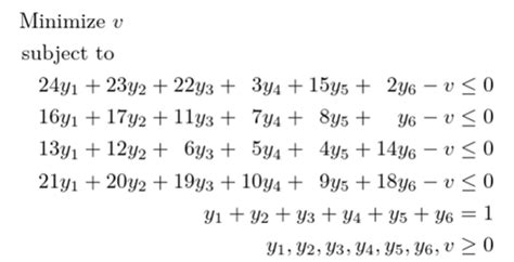 Examples Of Zero Sum Games Advanced Problem Solving Using Maple™applied Mathematics