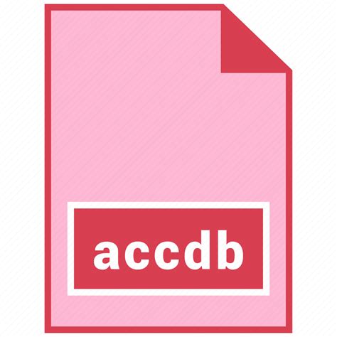 Accdb File Format Icon Download On Iconfinder
