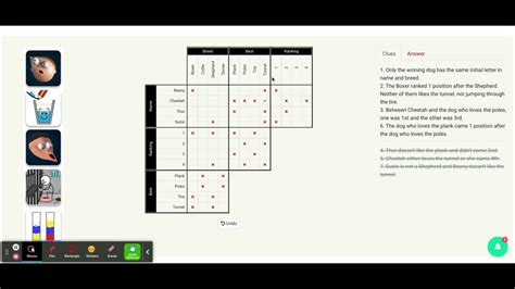 Brainzilla Logic Grid Puzzles