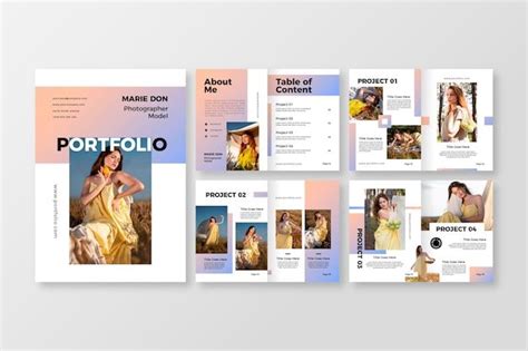 Gradient Portfolio Template