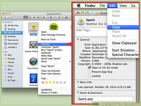 Easy Ways To Change Mac OS X Icons WikiHow