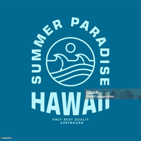 벡터 일러스트 레이 션 서핑 테마 배지 디자인 티셔츠 프린트 포스터 스티커 및 기타 용도 Surfing Event에 대한 스톡