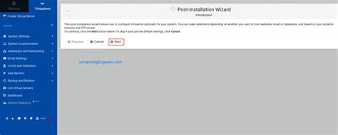 Installing Webmin Virtualmin Directadmin On Debian 12