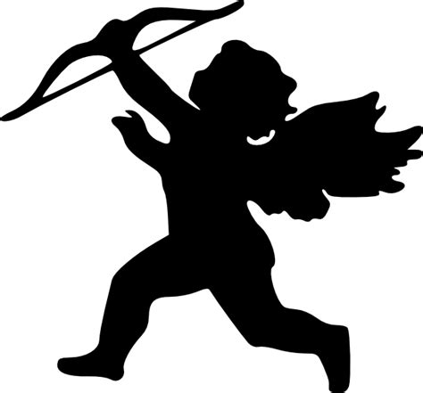 Free Clip Art Cupid Shooting Arrow