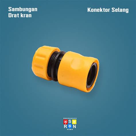 Jual Sambungan Drat Pengunci Selang Sambungan Penutup Selang Air Shopee Indonesia