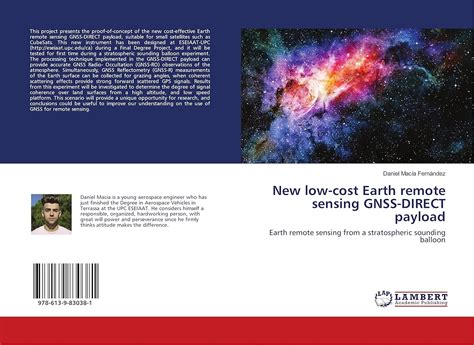 New Low Cost Earth Remote Sensing Gnss Direct Payload Daniel Mac A Fern Ndez Books