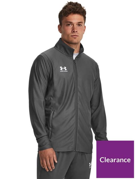 Under Armour Mens Challenger Track Jacket Grey