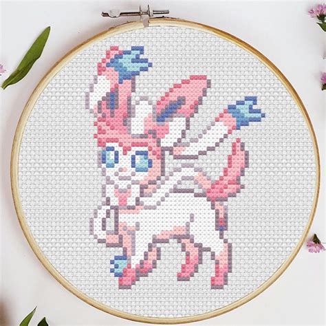 Sylveon Pixel Art Etsy