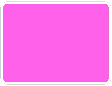 12 X 18 Custom Pink Horizontal Rectangle Sign Row Signs And Graphics