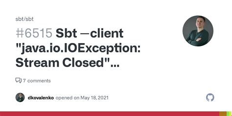 Sbt Client Ioexception Stream Closed Exception For Play