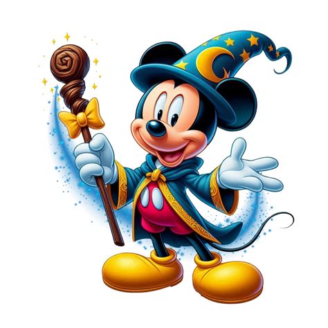 Mickey Mouse Wizard Png Mickey Mouse Png Clipart Wizards Png