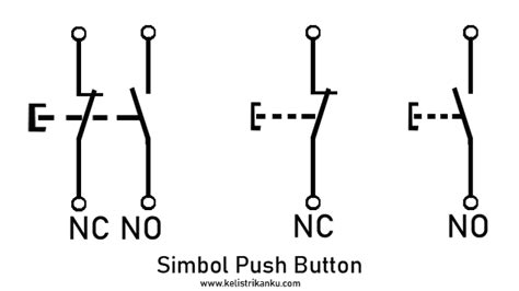 Simbol Push Button No Nc