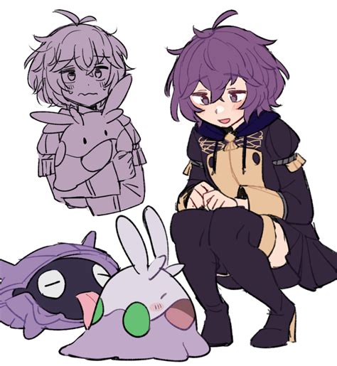 Bernadetta Von Varley Goomy And Shellder Pokemon And More Drawn By Do M Kaeru Danbooru