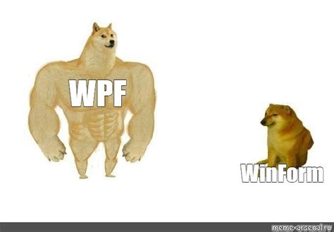 Сomics Meme Wpf Winform Comics Meme