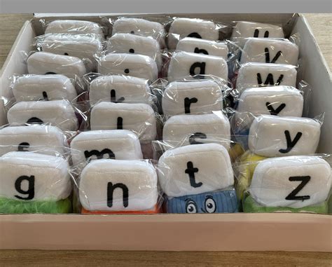 Alphablocks Plush Toys 26 Letter Full Set Etsy Uk