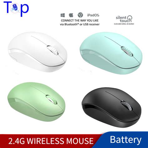 Jual Mouse Wireless 2 4ghz Optical Sensor 1600 Dpi Nirkabel Portabel