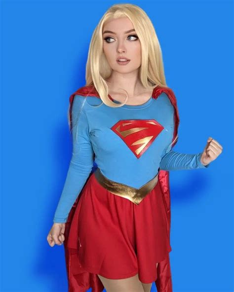 Supergirl Classic 1984 Costume Renewed Cosplay