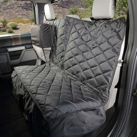 4knines Crew Cab Rear Bench Seat Cover With Hammock Heavy Duty