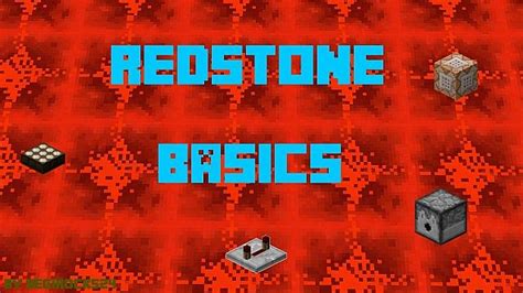 Redstone Basics