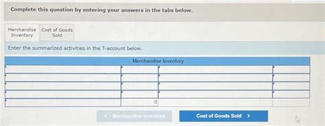 Solved Exercise 4 11 Algo Inventory And Cost Of Sales