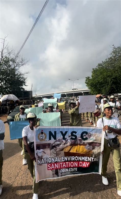 Akinola Oketoobo On Linkedin Nysc Cleanenvironment Sanitation Communityservice Abeokuta